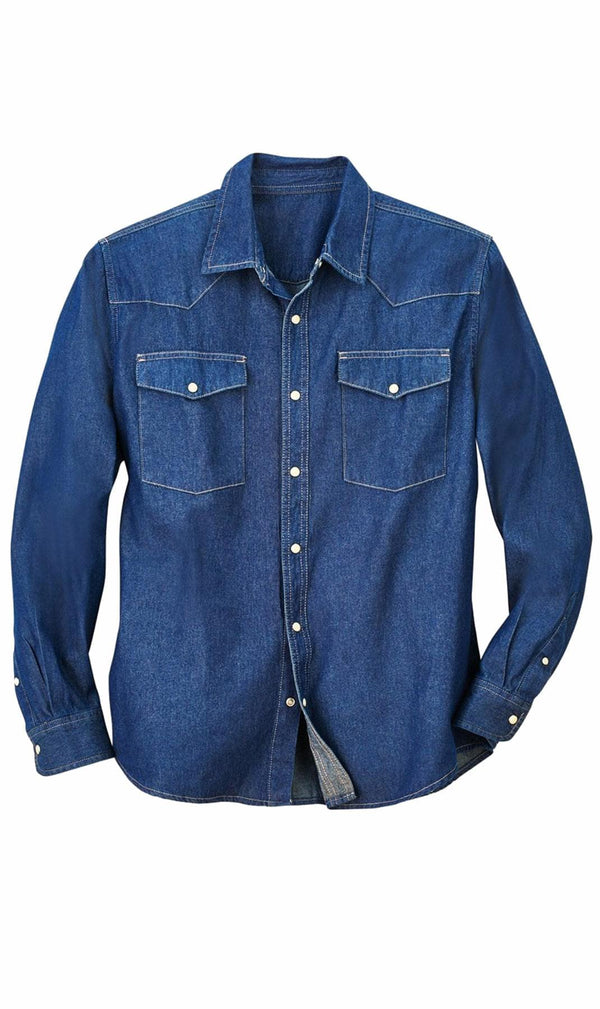 Mens Western Snap Front Shirt – TURTLE BAY APPAREL
